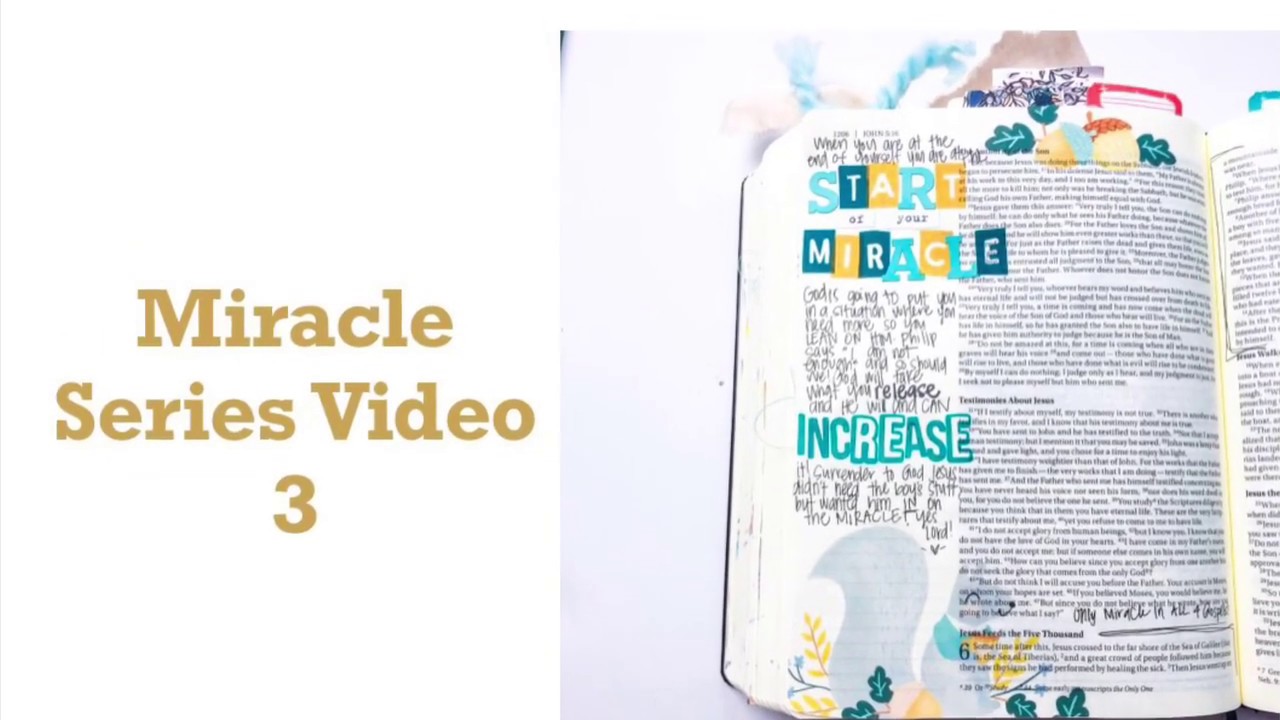Miracle Series Video 3 - YouTube
