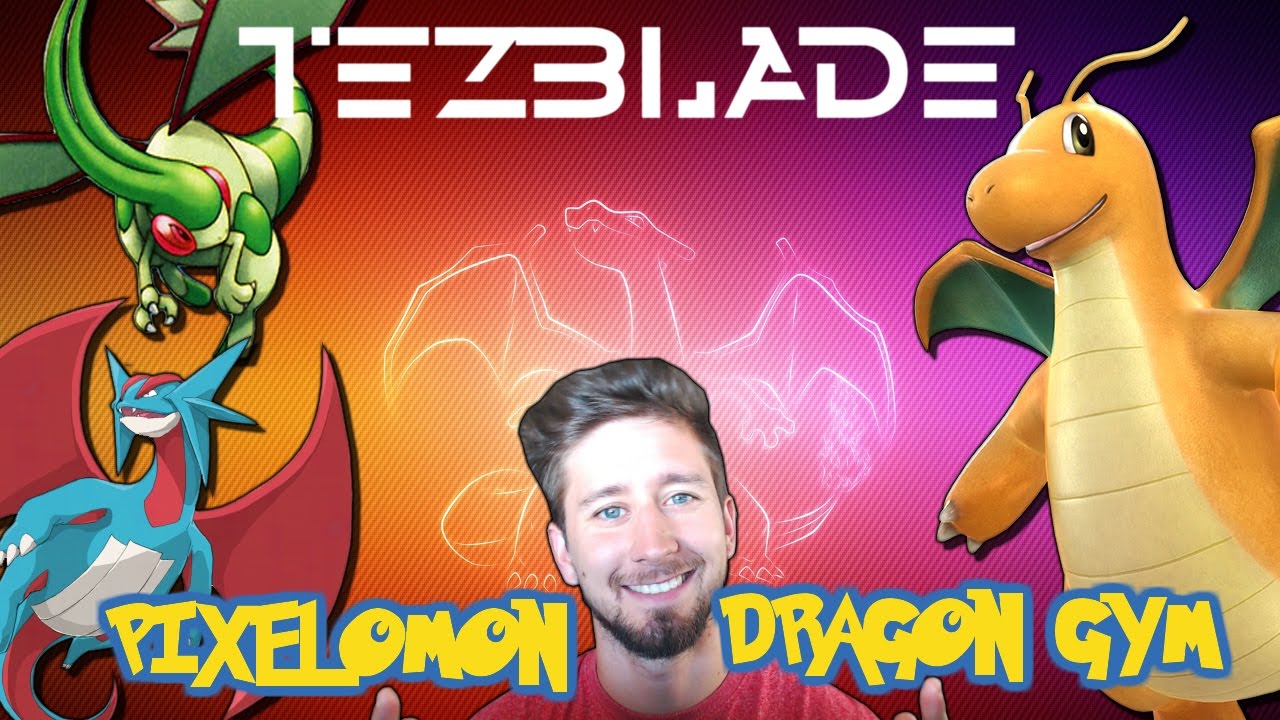 PIXELMON A NOOBS JOURNEY PART 9 DRAGON GYM BATTLE - YouTube