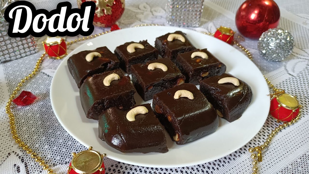 How to make goan dodol | Christmas sweets recipes | Dodol | Goan dodol ...