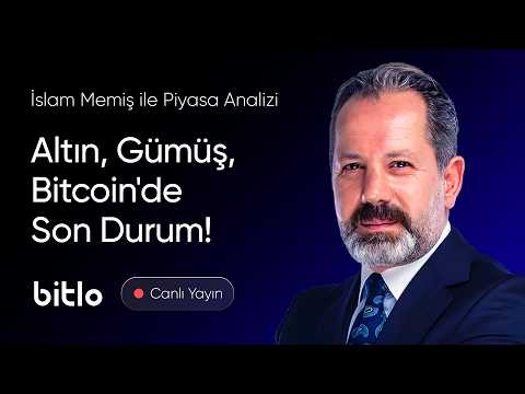 İslam Memiş ile Altın, Gümüş, Bitcoin Analizi | Canlı Soru Cevap | 16.7.26