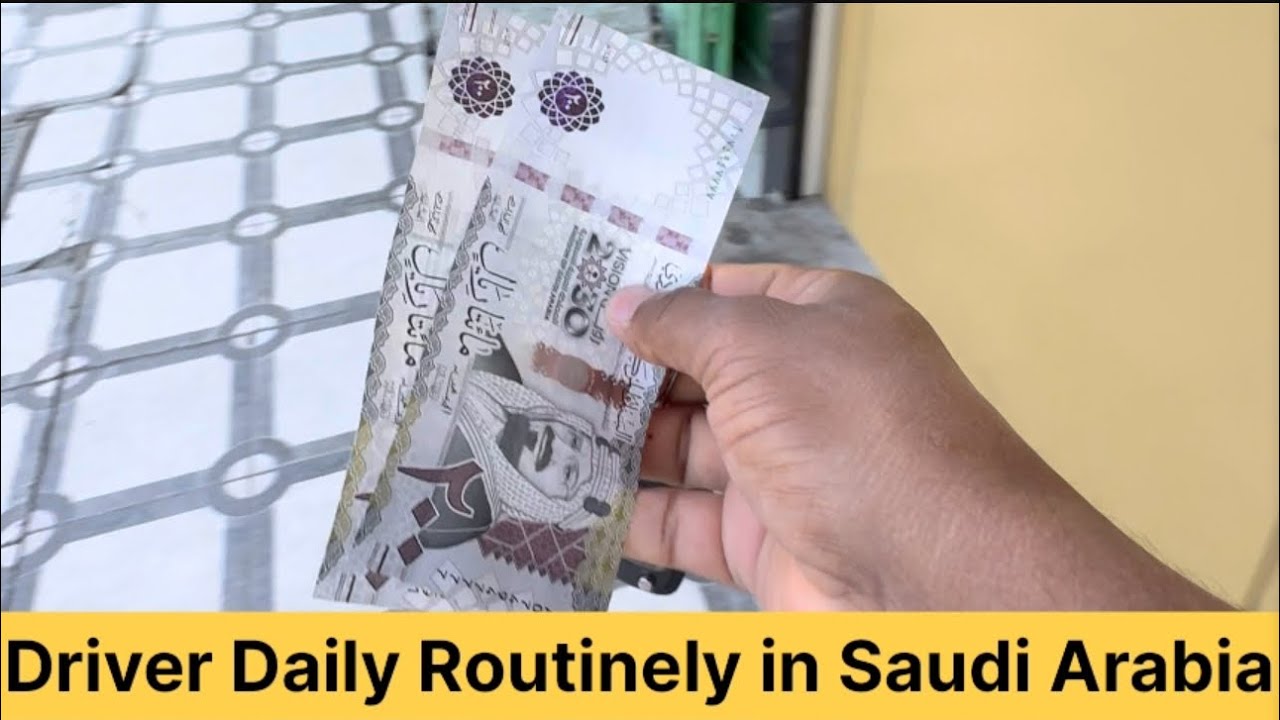 Driver Daily Routine in Saudi Arabia Riyadh minivlog Day 100 full Hind ...