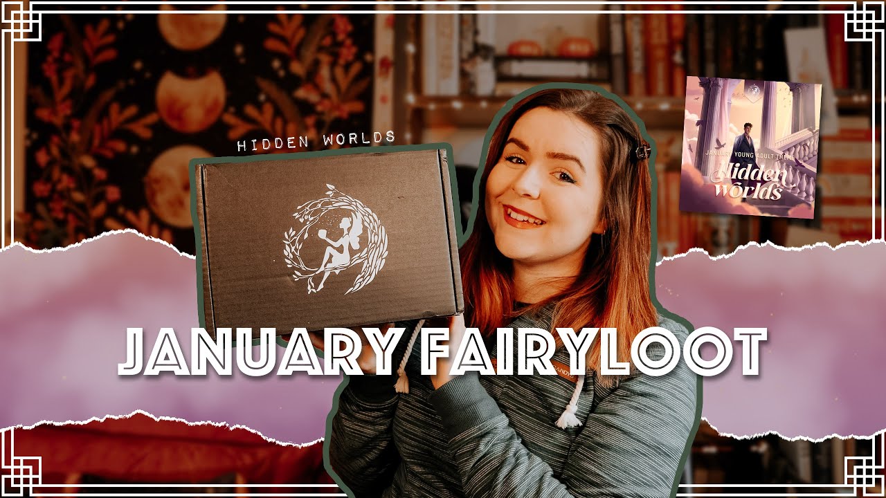Unboxing the January '23 Fairyloot Box | Hidden Worlds - YouTube