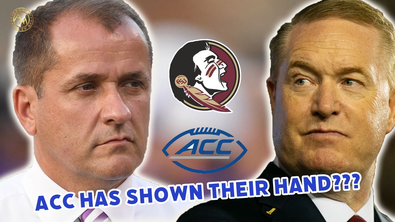 ACC VS FSU: ACC ALREADY SHOWING A KINK IN ARMOR WITH THE LATEST FILING ...