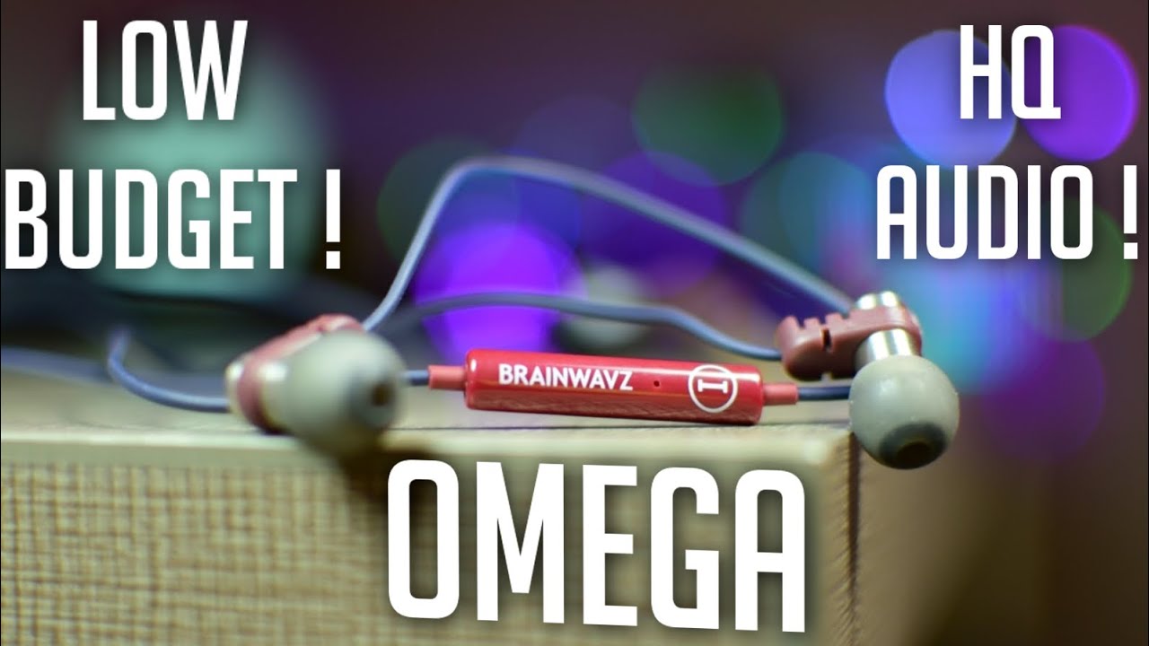 Brainwavz Omega IEM Earphones - Review - YouTube