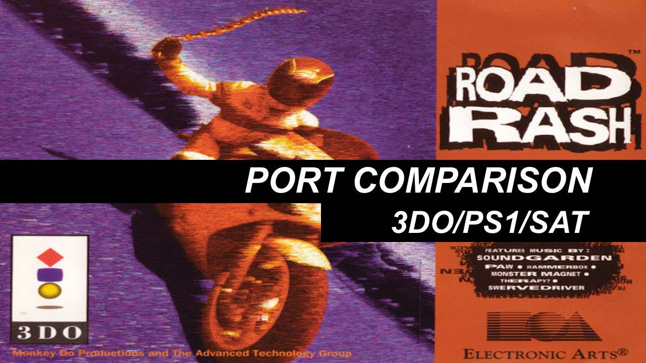 Road Rash 32-bit Port Comparison: 3DO/PS1/SAT - YouTube