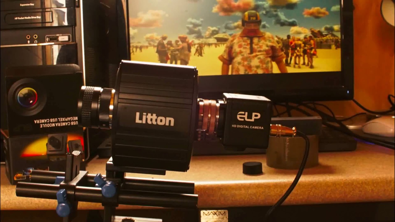 LITTON Gen 3 with 1/2.5 sensor camera lag test - YouTube