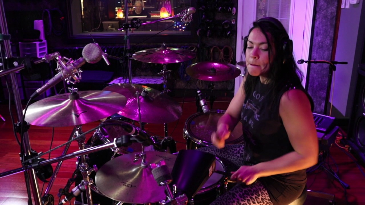 P!nk - U + Ur Hand drum cover by Angela Lese - YouTube