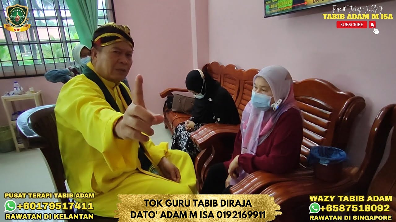 PART 1 KERASUKAN, 90 TEMPAT SUDAH BERUBAT | TABIB DIRAJA DATO' ADAM M ...