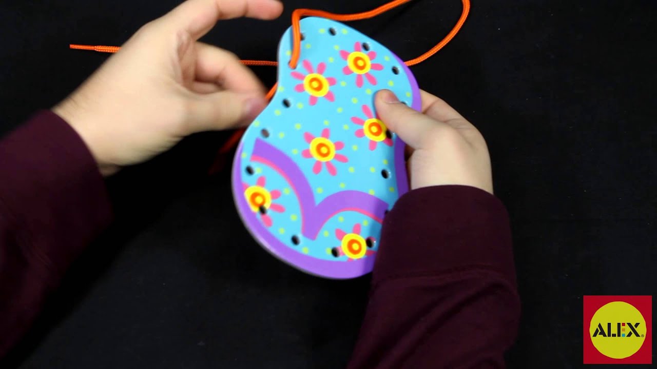ALEX Toys My First Lacing Fashion 1457F - YouTube