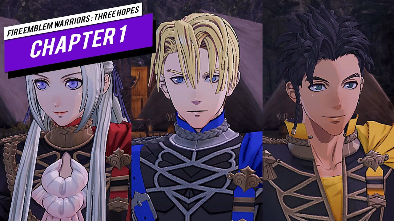 Fire Emblem Warriors: Three Hopes - Prologue: A Chance Encounter (Male ...
