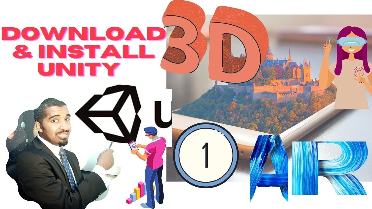 How to download Unity Hub for Augmented Reality application development ...