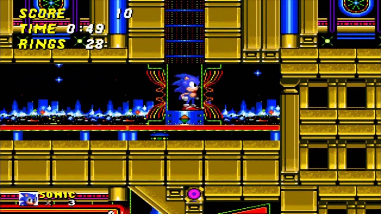 Sonic the Hedgehog 2: Casino Night Zone Act 1 - YouTube