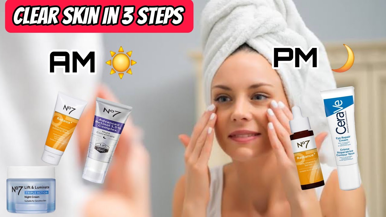 AM & PM Skincare Routine For Glowing Skin | Step By Step Guide - YouTube