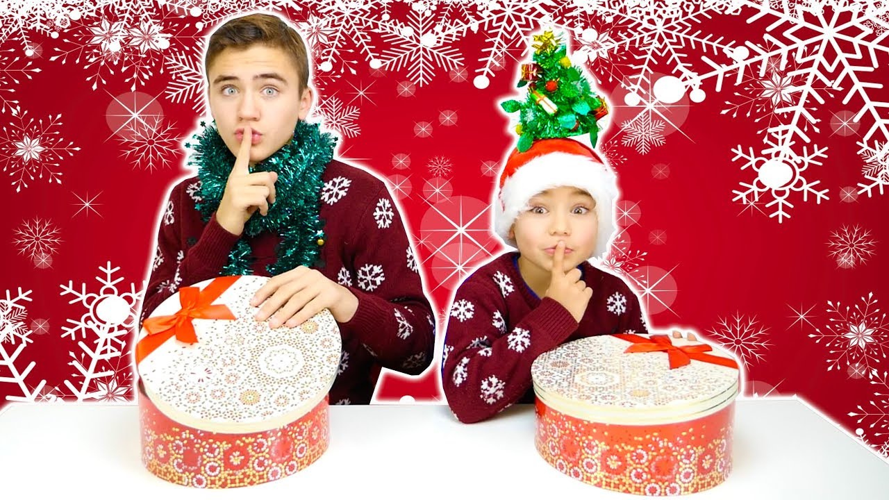 MYSTERY BOX CHRISTMAS SWITCH-UP CHALLENGE !!! - YouTube