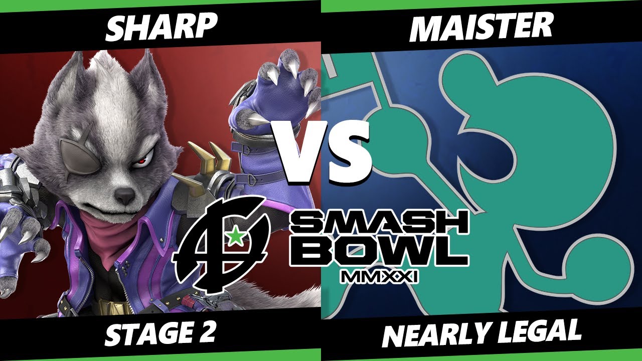 Smash Bowl MMXI Nearly Legal SSBU - Sharp (Wolf) Vs. Maister (Game ...