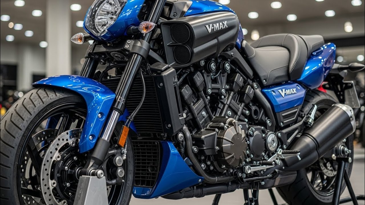 New 2026 Yamaha VMAX V4 RETURNS! 200+ HP Monster Muscle Bike SHOCKS The ...
