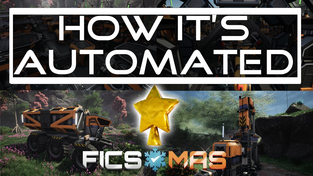 Satisfactory - How It's Automated - Ficsmas - YouTube