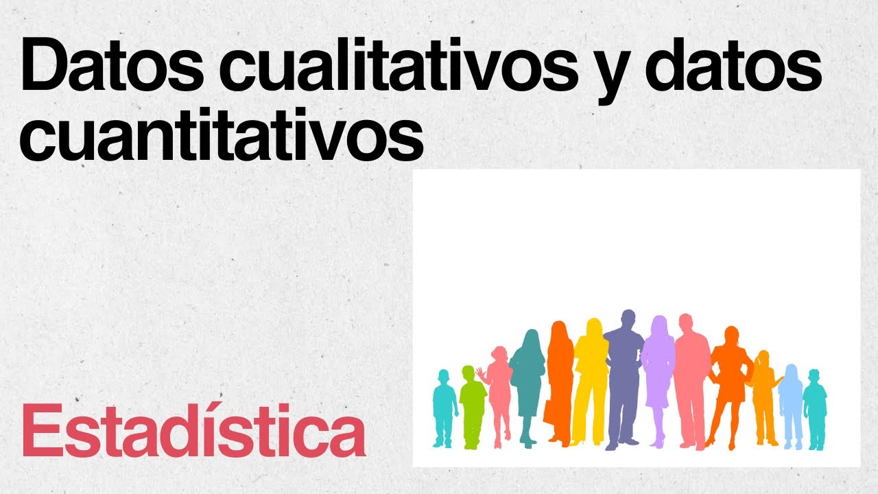 2 Datos cualitativos y cuantitativos, discretos y continuos Estadística ...