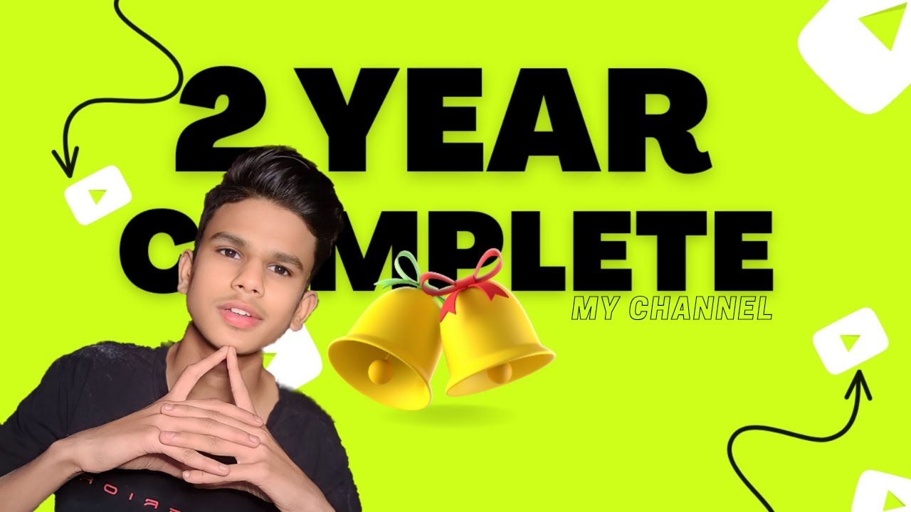 2 YEARS COMPLETE MY YOUTUBE CHANNEL - YouTube