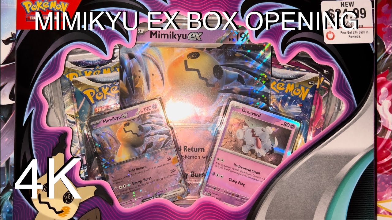 Mimikyu EX Box Opening - YouTube