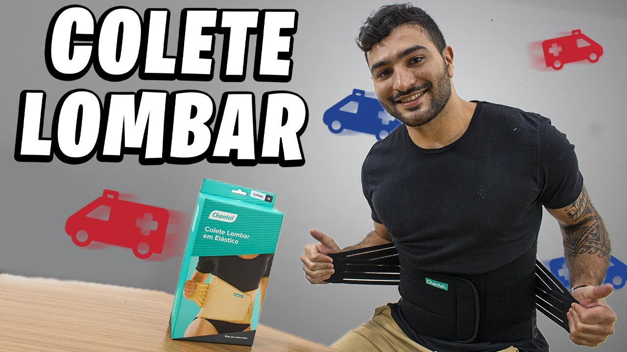 TUDO SOBRE O COLETE LOMBAR EM ELÁSTICO PRETO DA CHANTAL - Casa Medica ...