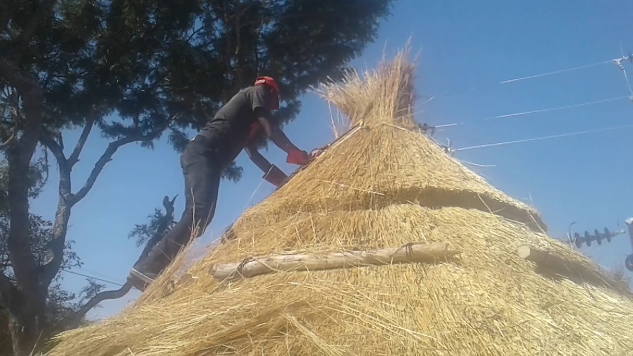 Rural huts and roundvale thatching and thatch styles in Harare Zimbabwe ...