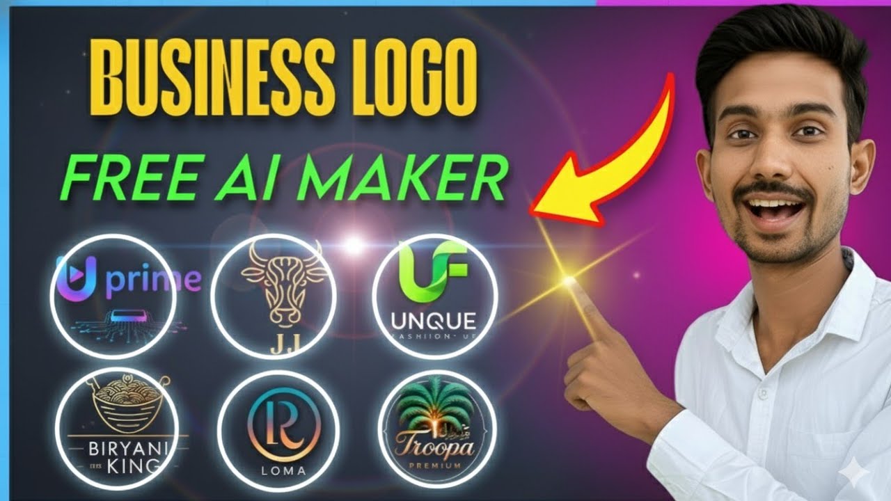 🔥 How to Design a Business Logo Using AI (Step-by-Step Tutorial) - YouTube