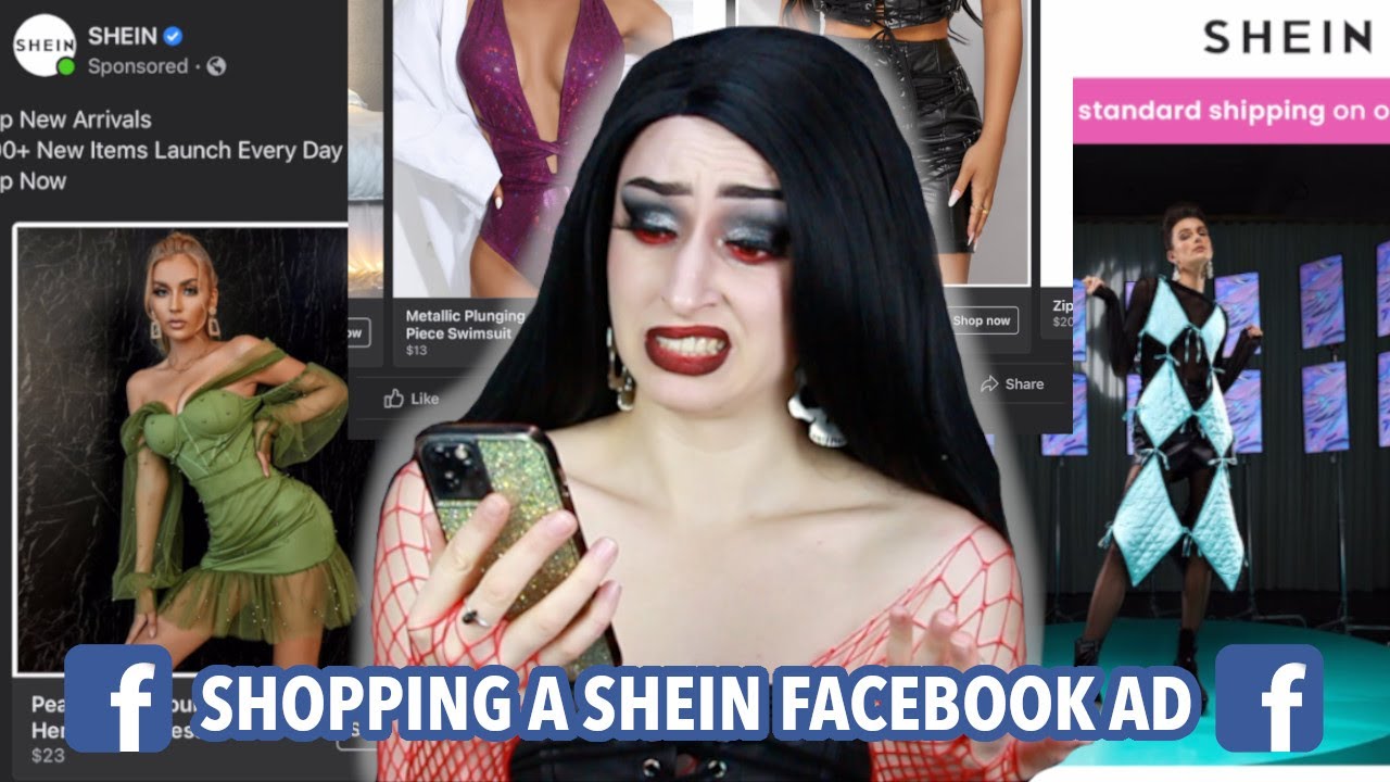 A SHEIN AD PICKS MY CLOTHING 😮 - YouTube