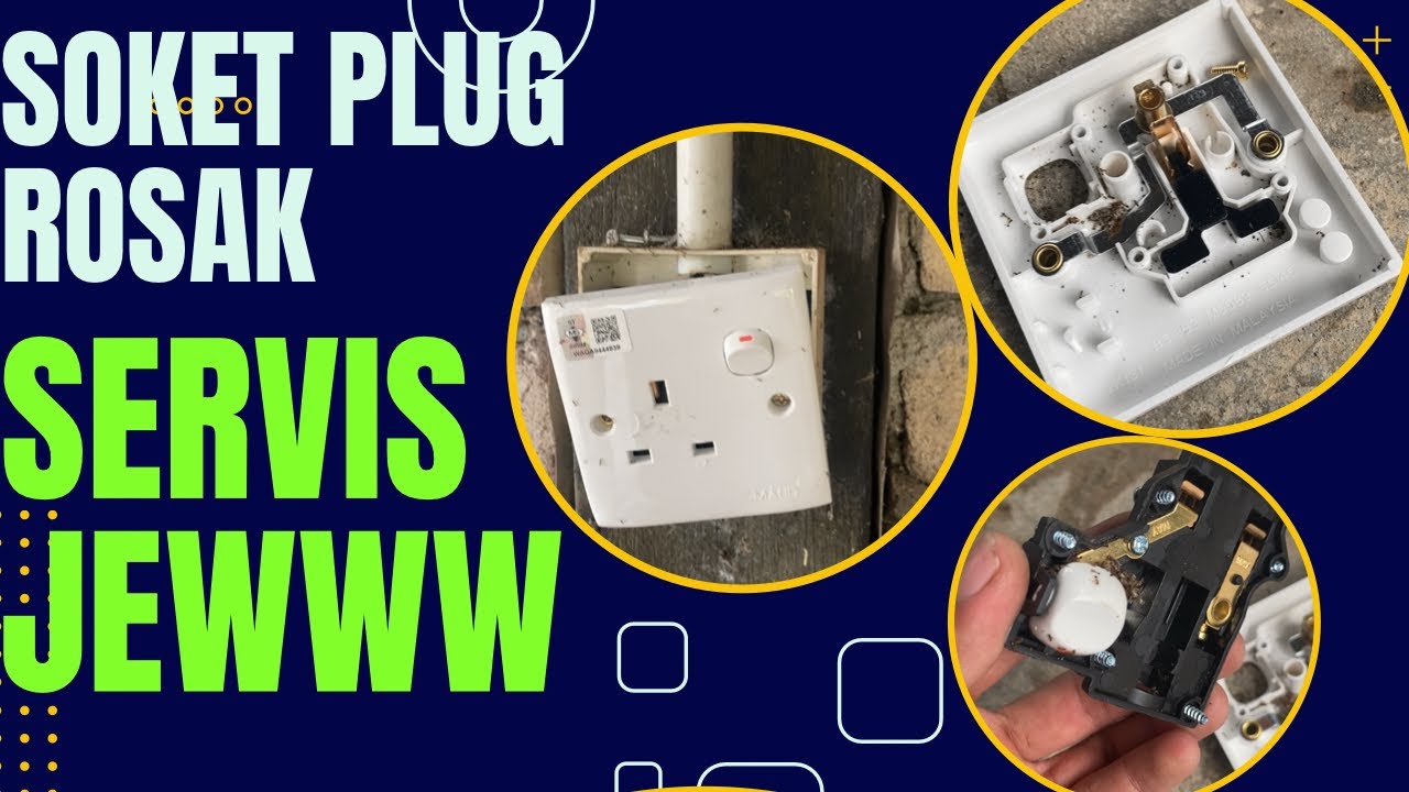 Toturial Cara servis soket plug 13a yang di penuhi ribuan semut / soket ...