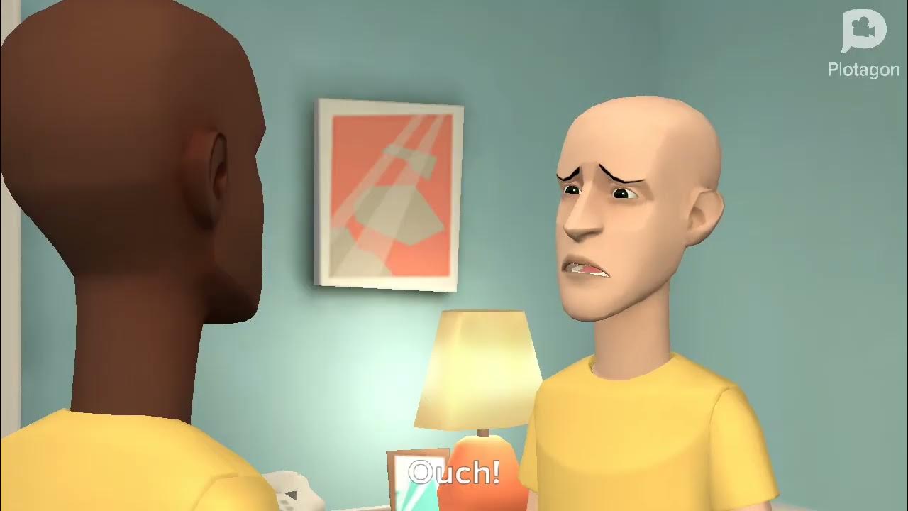 Little Bill Beats Up Caillou And Gets Grounded - YouTube