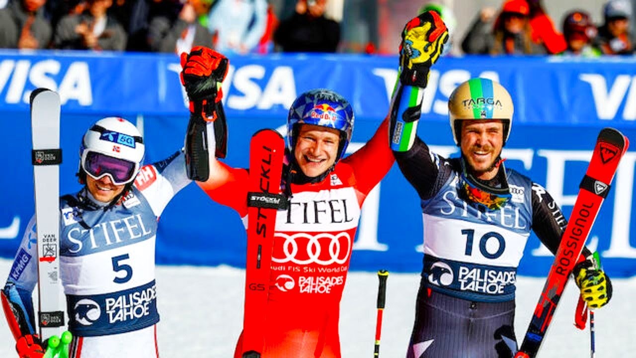 FIS Alpine Ski World Cup - Men's Giant Slalom (Run 2) - Palisades Tahoe ...