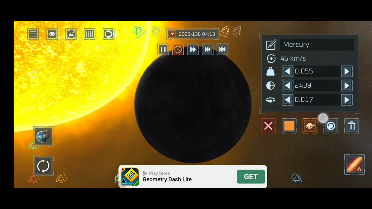 breaking all planet and stare in solor smash - YouTube