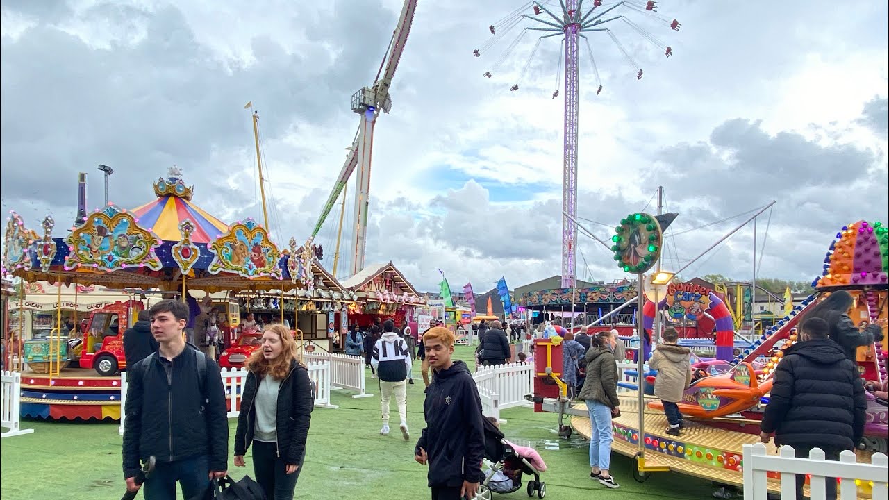 Fun Fair Park Birmingham England Vlog 2021 - YouTube