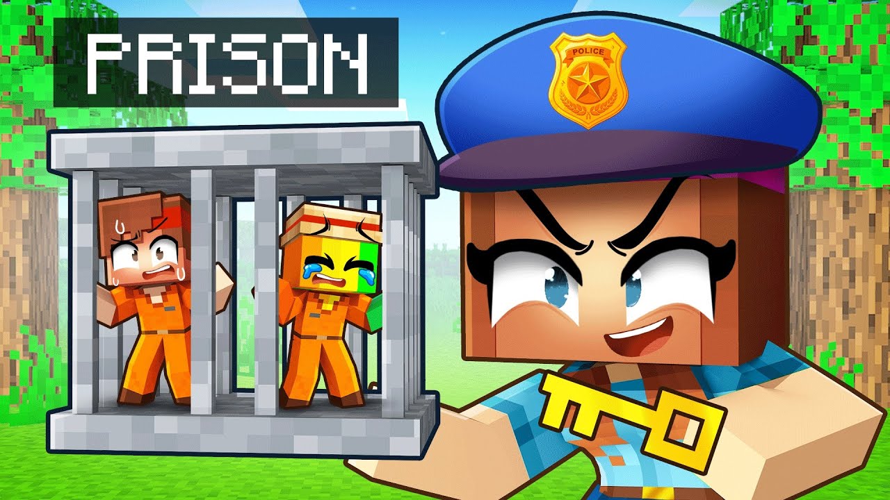 Enfermer mes Amis dans une MINI Prison sur Minecraft ! - YouTube