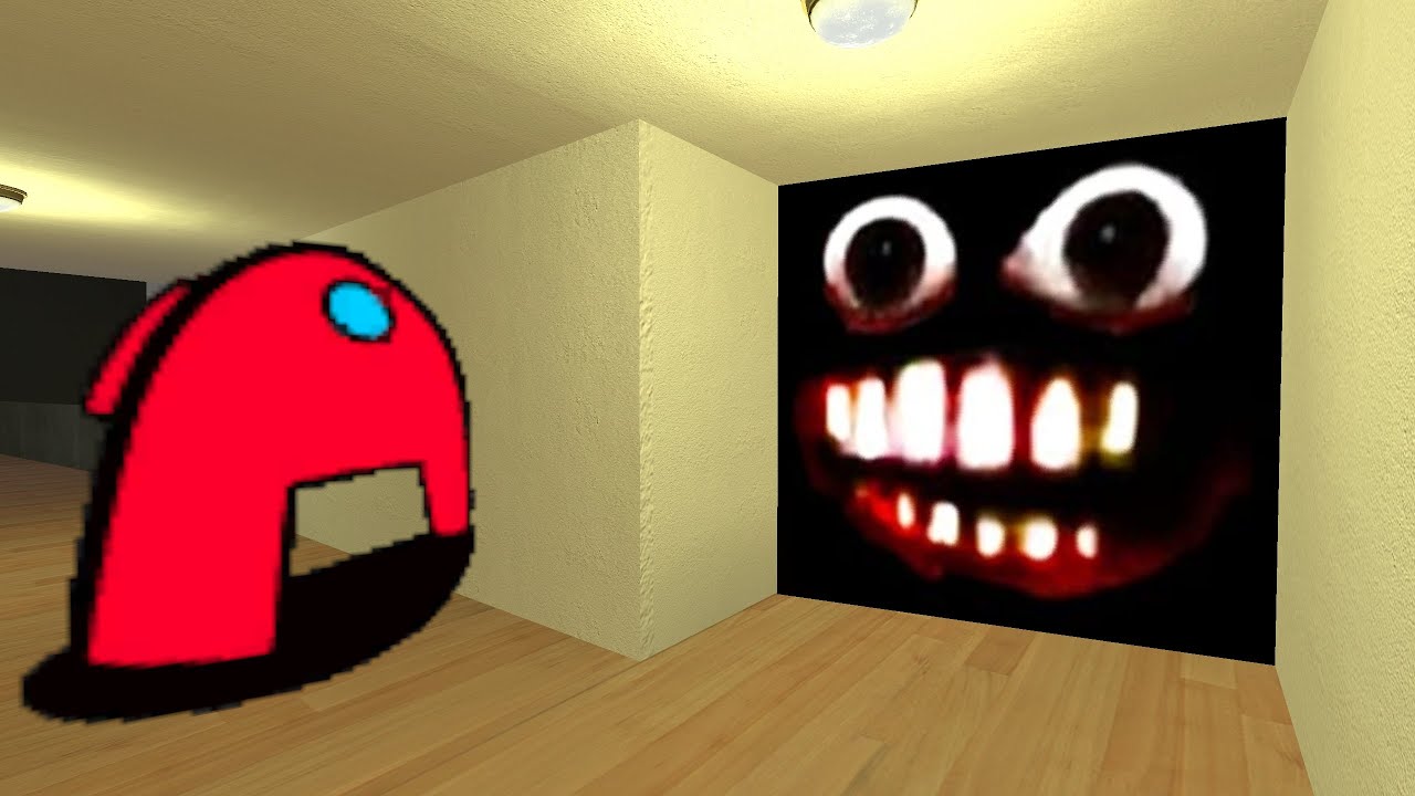 Scary Face And Scary Among Us Nextbot Gmod - YouTube