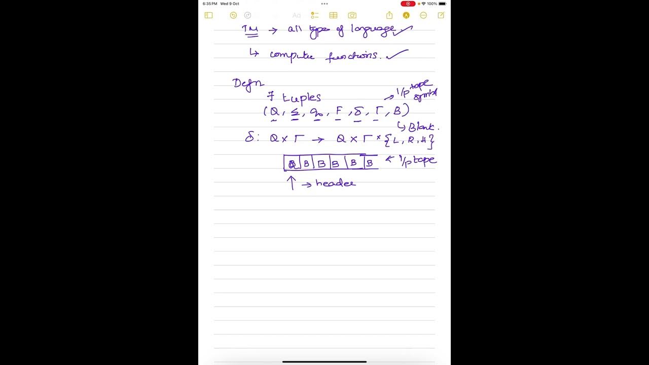 Introduction to Turing machines - YouTube