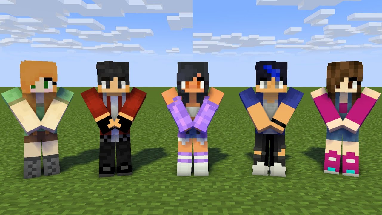 MONSTER SCHOOL : WALKER DANCE MEME APHMAU AND FRIENDS - MINECRAFT ...