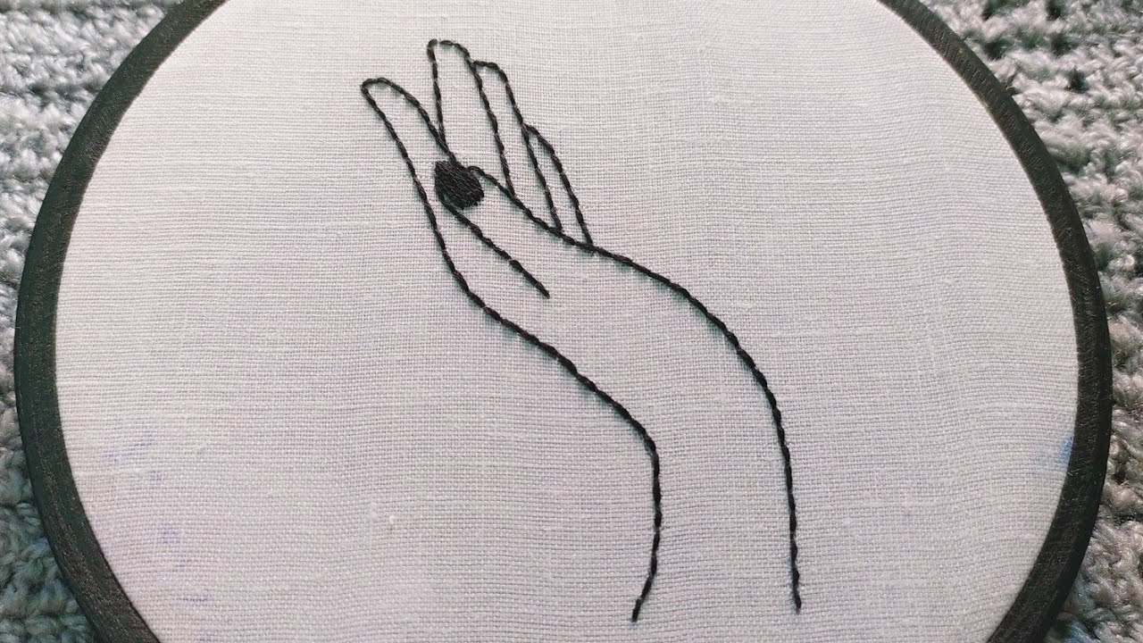 Female Hand Embroidery For Beginners || Hand Embroidery For Beginners ...
