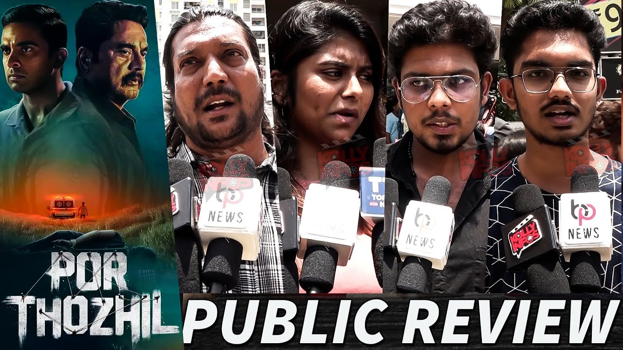 Por Thozhil Public Review | Por Thozhil Movie Review | Sarathkumar ...
