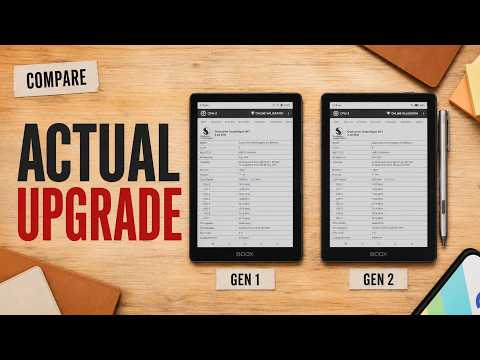 BOOX Go 6 Gen 2 vs Gen 1 Is a Bigger Upgrade Than It Looks