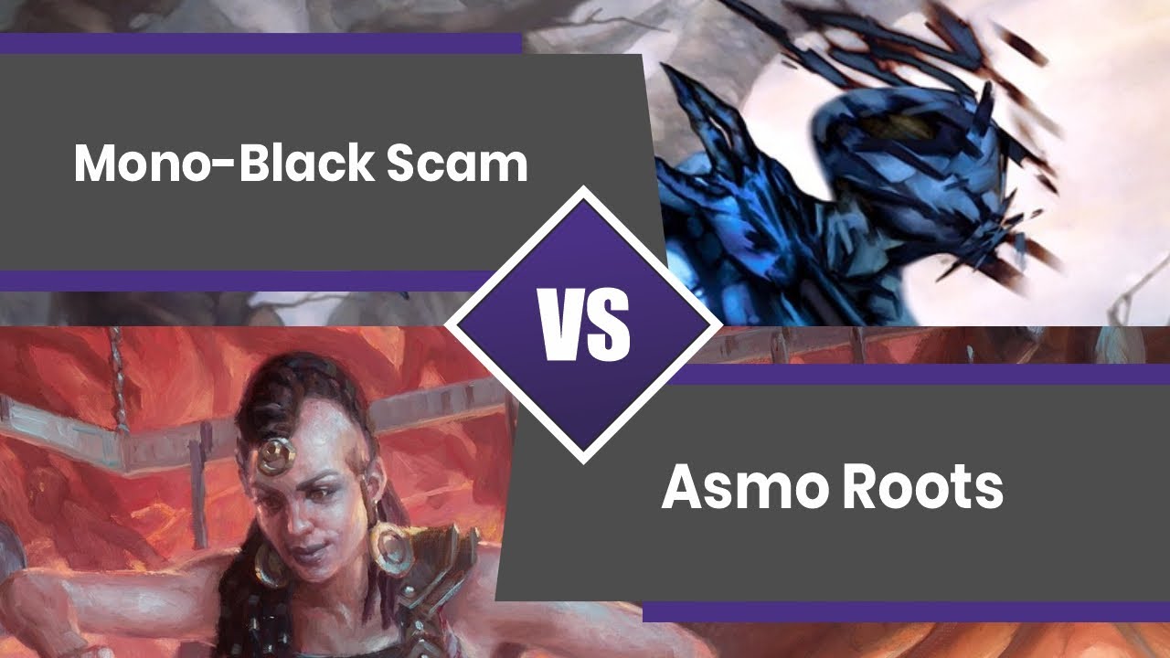 Round 3 | Mono-Black Scam vs Asmo Roots | Live duel tournament 🏆 | Modern | MTGO - YouTube