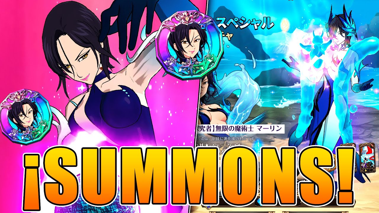 SUMMONS A LA NUEVA MERLIN ¡LA MEJOR SUERTE QUE HE TENIDO! - 7DS Grand ...