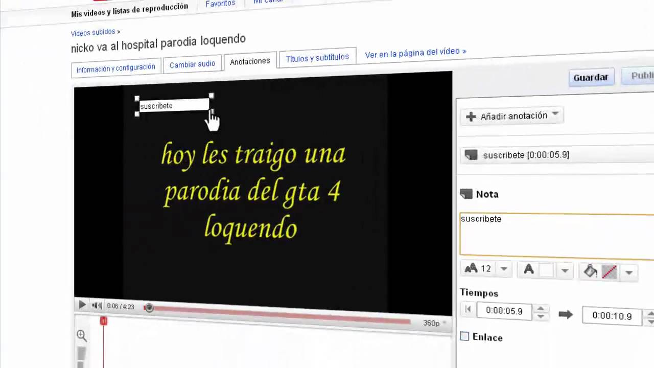 como poner etiquetas en vídeos de youtube (HD) - YouTube