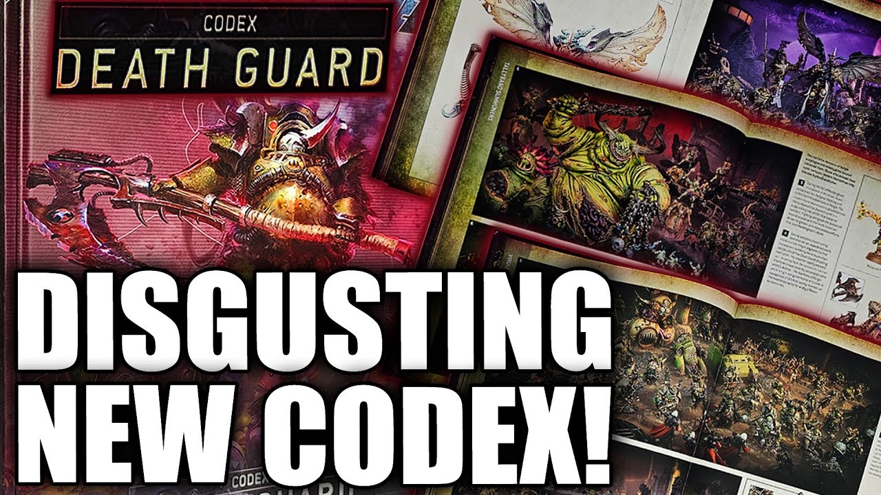 NEW 10th Edition Death Guard Codex - YouTube