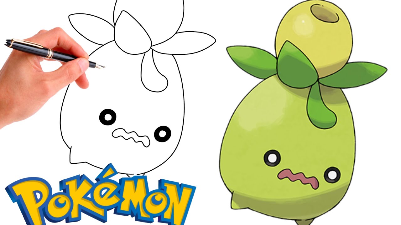 How To Draw SMOLIV POKEMON #928 | Generation 9 - YouTube