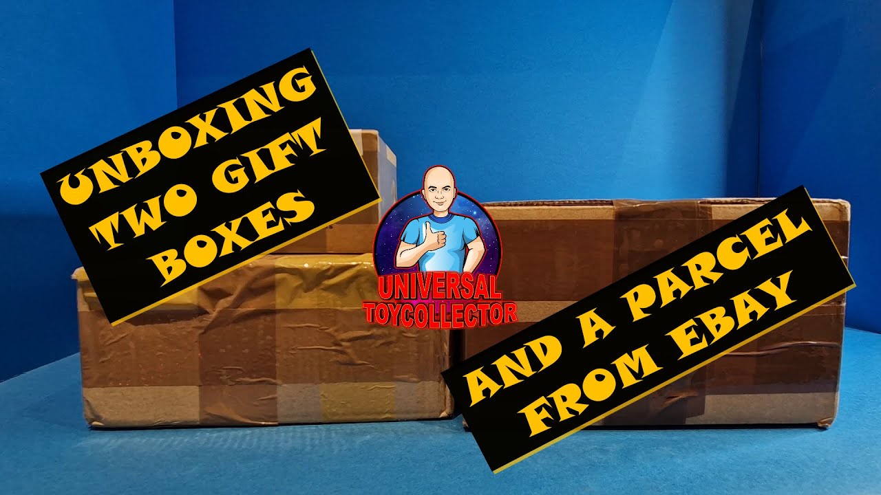 Unboxing Two Gift Boxes And A Parcel From eBay - YouTube