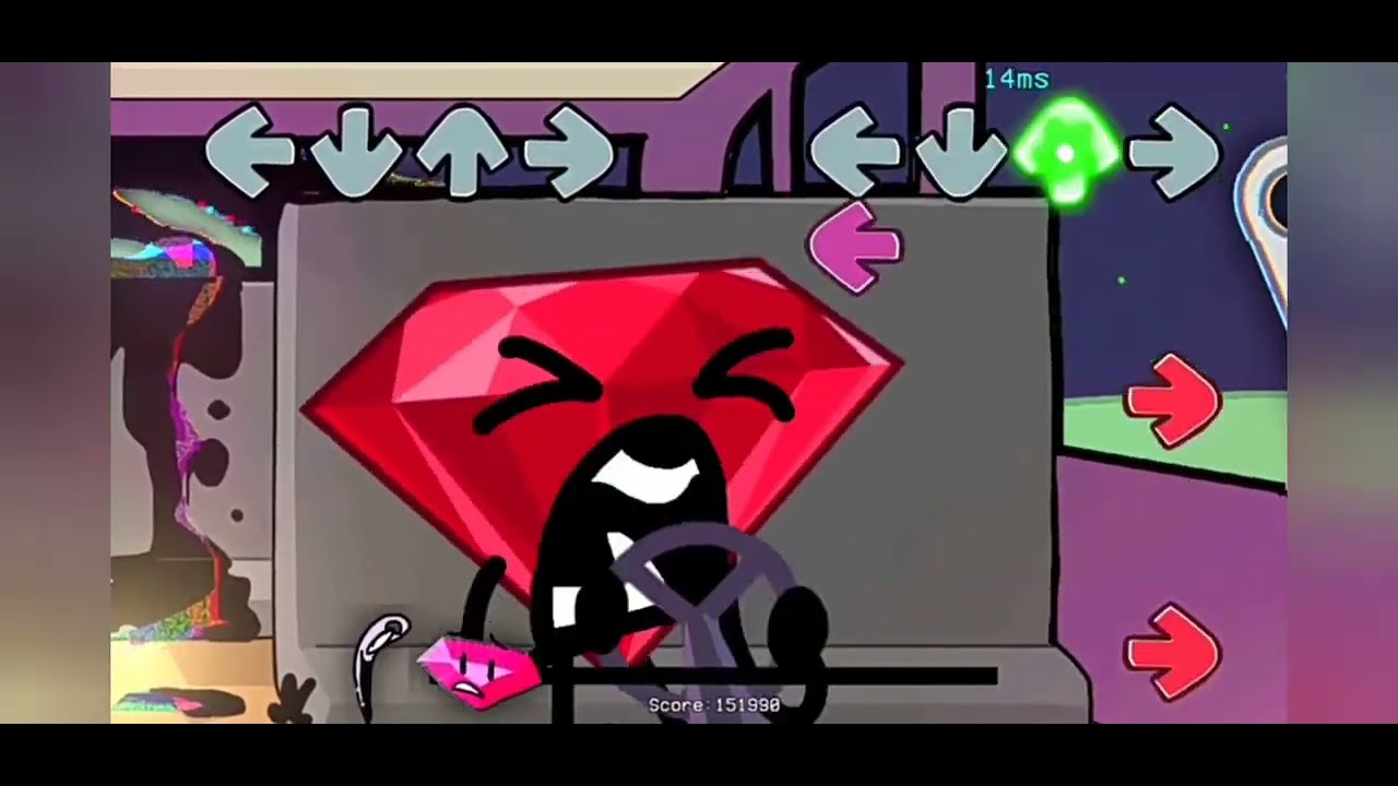 The battle for corrupted island / friday night funkin glitch mod - YouTube