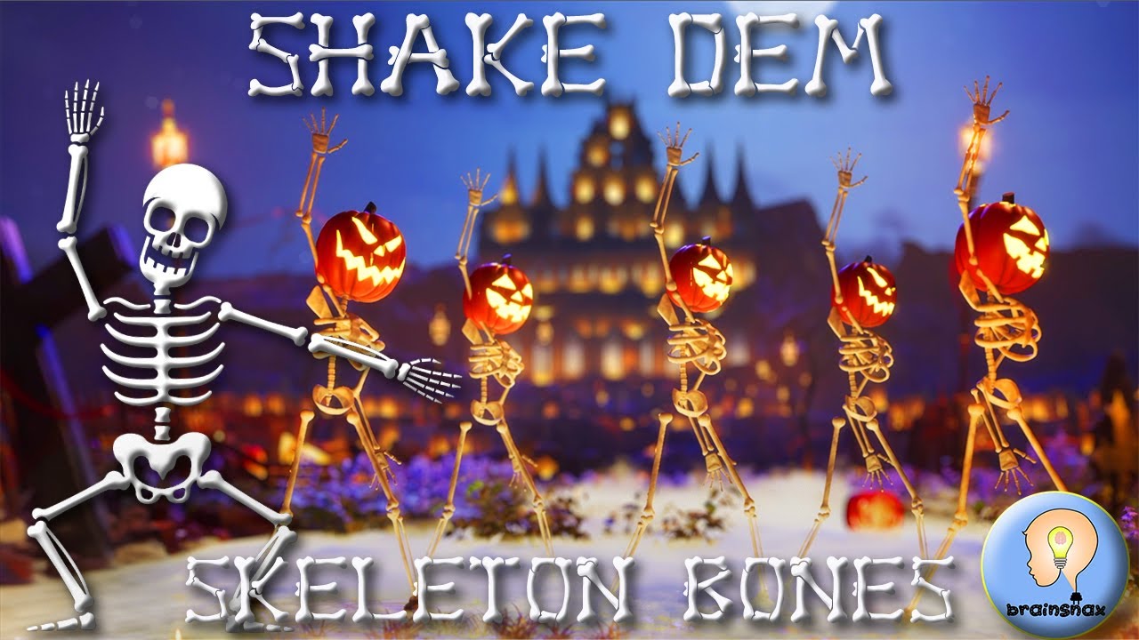 Shake Dem Skeleton Bones | Halloween Song | Body Parts - YouTube