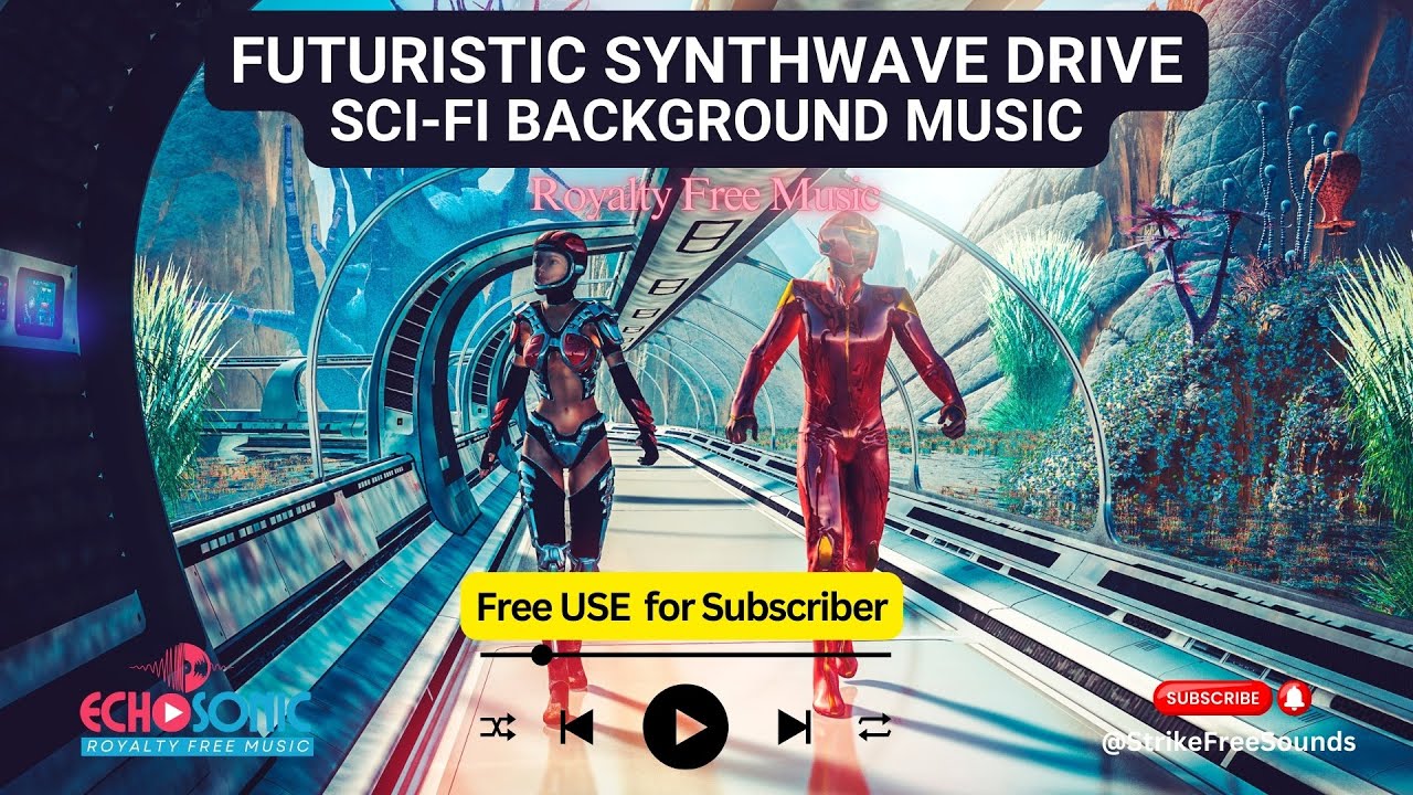 Futuristic Synthwave Drive | Royalty Free Sci-Fi Background Music ...