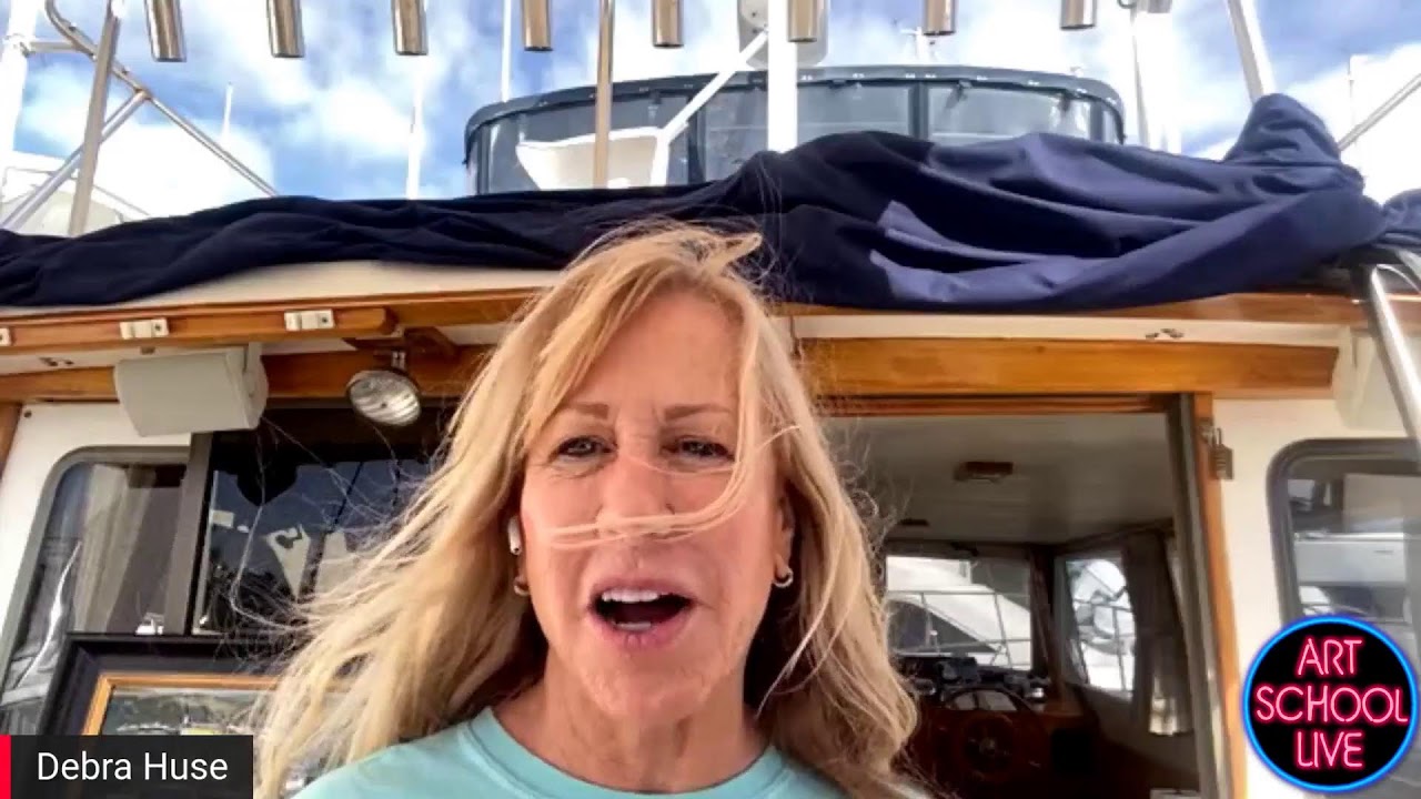 Do a Quick Seascape with Debra Huse - YouTube